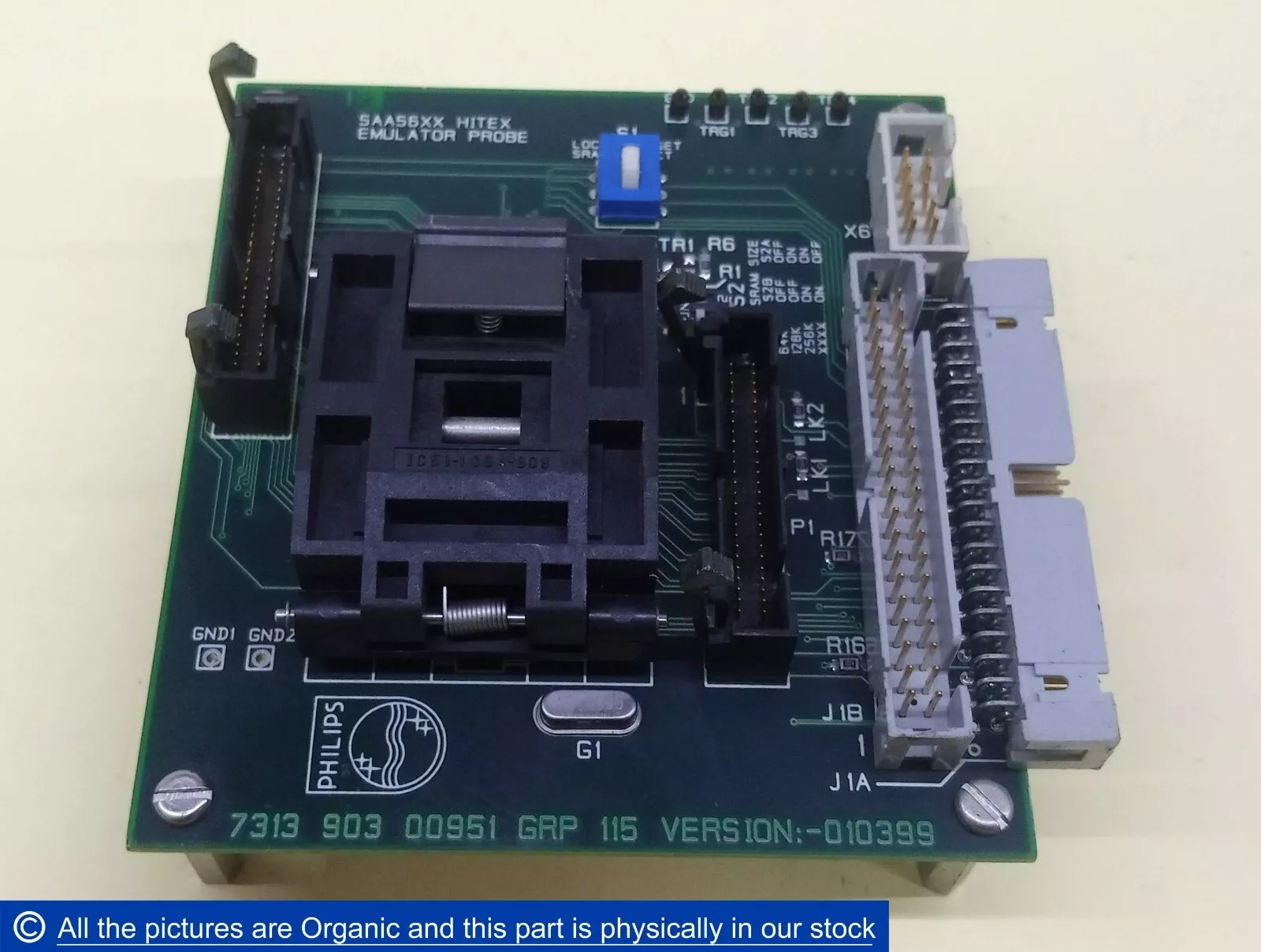 Philips Semiconductor 7313 903 00951 GRP 115 010399 SAA56XX Hitex ...