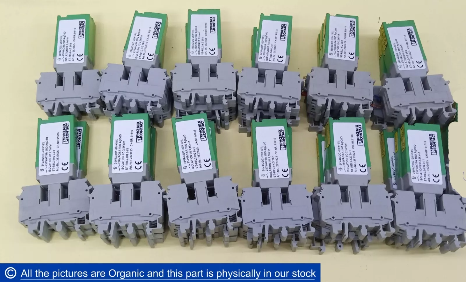 Phoenix Contact ST-REL2-KG 24/1 Relay Connectors 2823625 W/ D-UDK-RELG ...