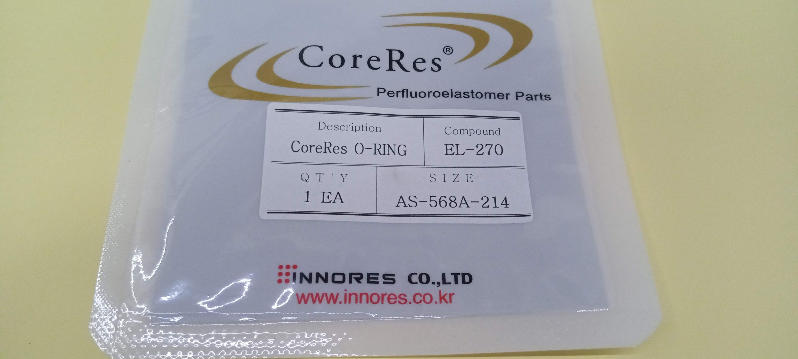 Innores Co. Ltd CoreRes O-Ring EL-270 AS-568A-214 NEW - Industrial SOL Pte Ltd