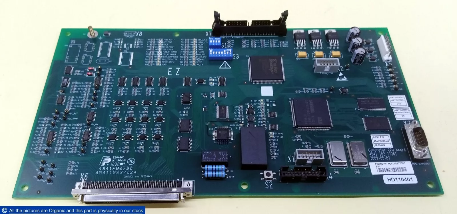 Philips PNMS 454110277381 EZ Generator CPU Board 454110277402 4541 102 77361 New - Industrial ...