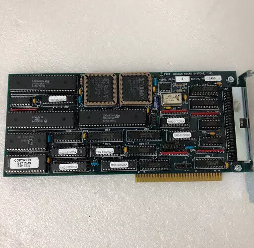 Oregon Micro Systems PC34-4 ISA PC Interface Card W12555/60001 PCB ...