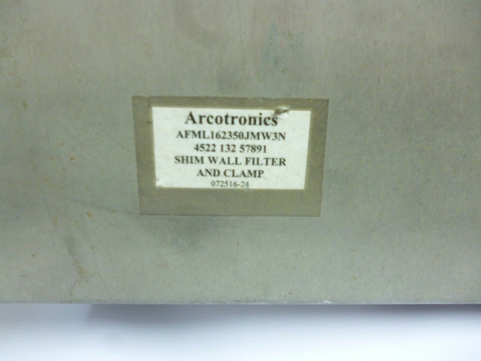 AFML162350JMW3N 4522 132 57891 Shim Wall Filter & Clamp Arcotronics ...