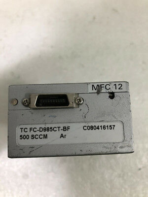 Aera TC FC-D985CT-BF 500SCCM GAS:AR MFC12 C080416157 Mass Flow Controller - Industrial SOL Pte Ltd