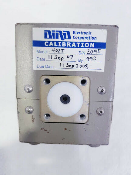 Bird electronic Corp. Model. 4025 3w-10kw 100-2500kHz - Industrial SOL ...