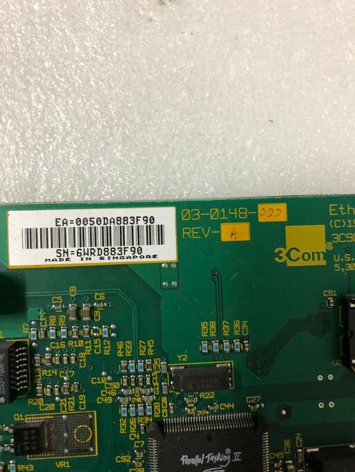 3Com corporation EtherLink XL PCI 3C900B-Combo 03-0148-000 Rev-A Ethernet Card - Industrial SOL ...