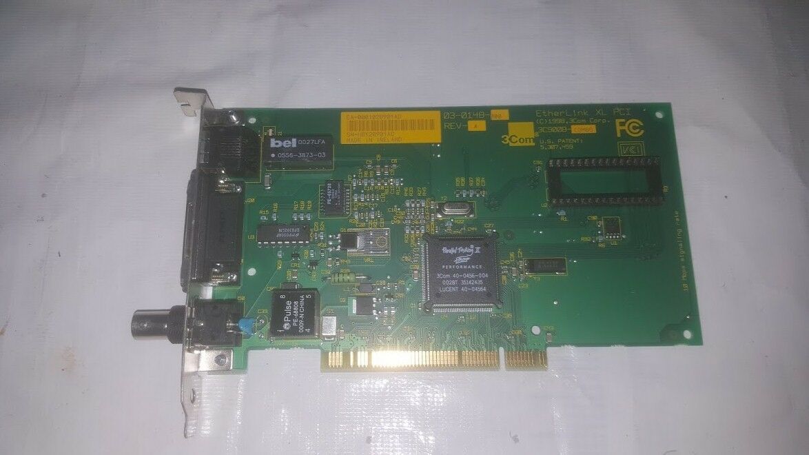 3Com corporation EtherLink XL PCI 3C900B-Combo 03-0148-000 Rev-A ...