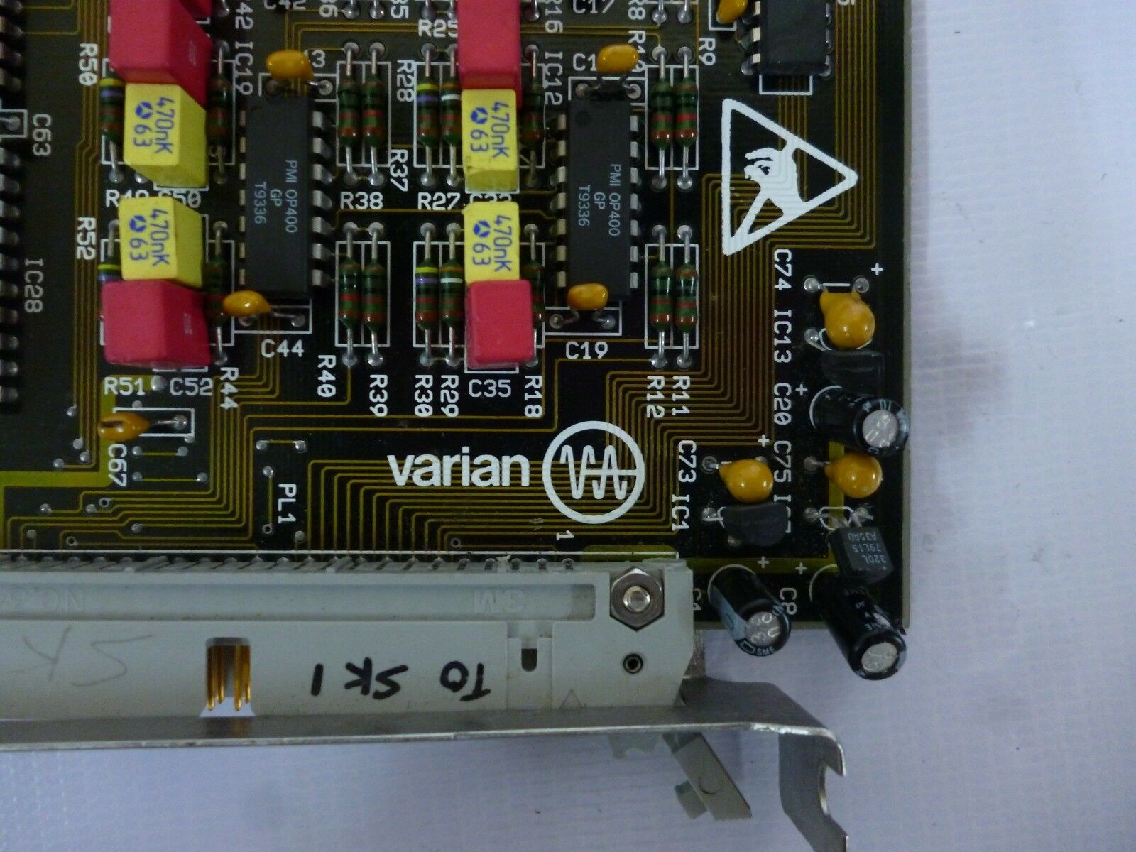 Varian Ximatron Motor I/O TM-55618 IPC 325 Issue 1 ISA PC Interface ...