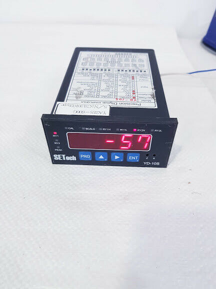 SETech YD-10s Precision Digital Indicator YA21S-600G 0-10V mV/V - Industrial SOL Pte Ltd