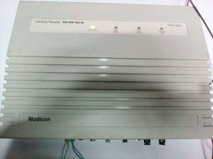 Schneider Modicon 490-NRP-954-00 Fiber Optic Repeater Ri/O Line Drop ...