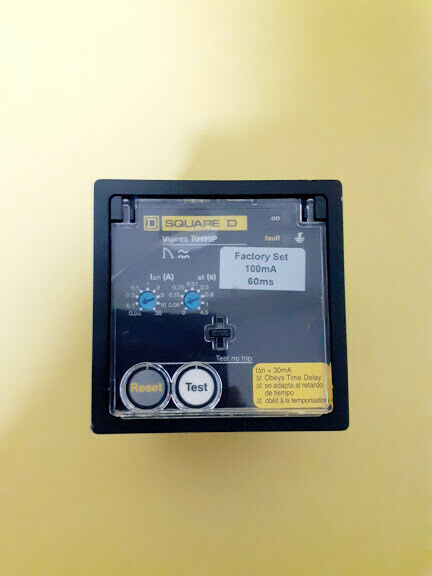 SQUARE D Vigirex RH99P Ground Fault Relay RH99P - Industrial SOL Pte Ltd