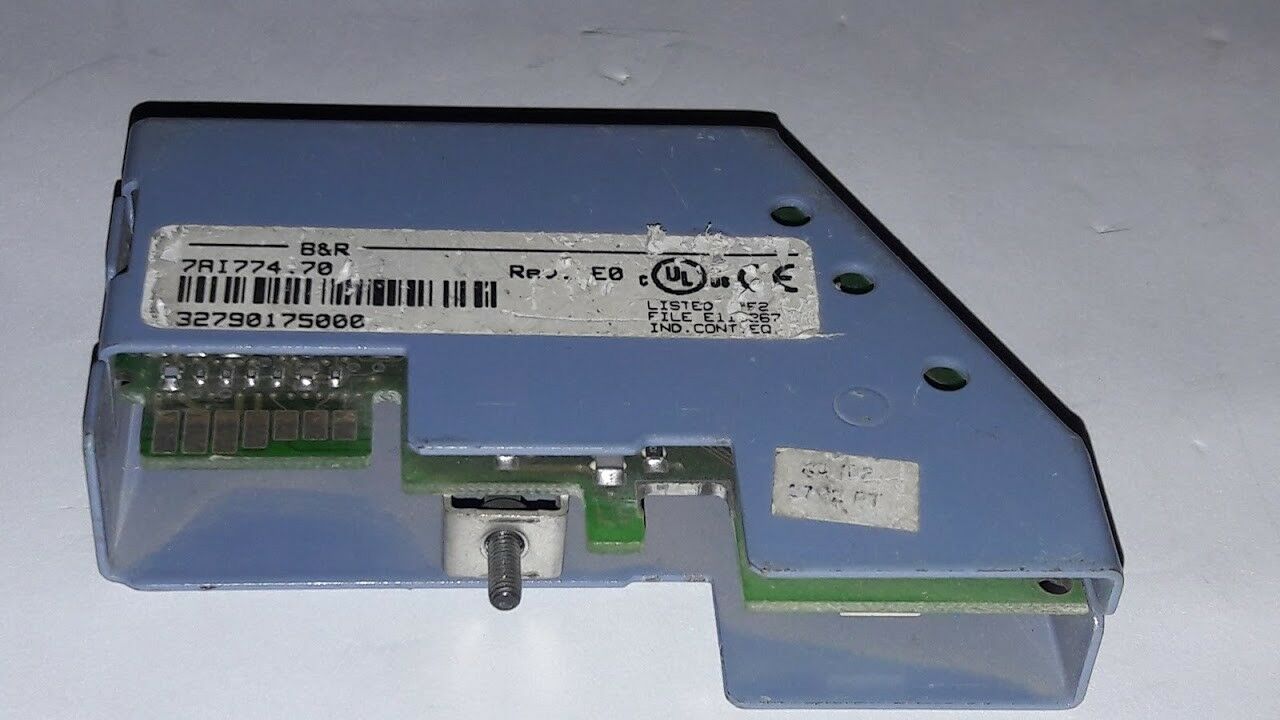B&R Automation AI774.70 Rev. E0 Analog Input Module 7A1774.70 ...