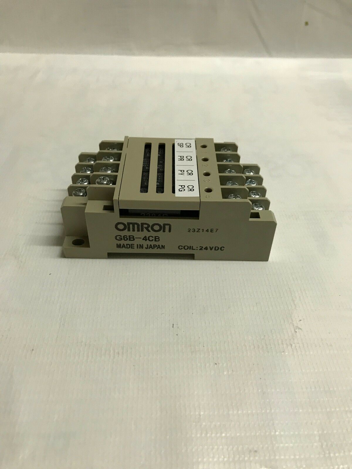 Omron G6B-4CB Terminal Relay Block coil 24VDC - Industrial SOL Pte Ltd