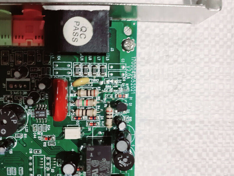 Intel Fax Modem AMI-IA92 56K PCI Data/Fax Modem Card 1700040052021 V2 ...