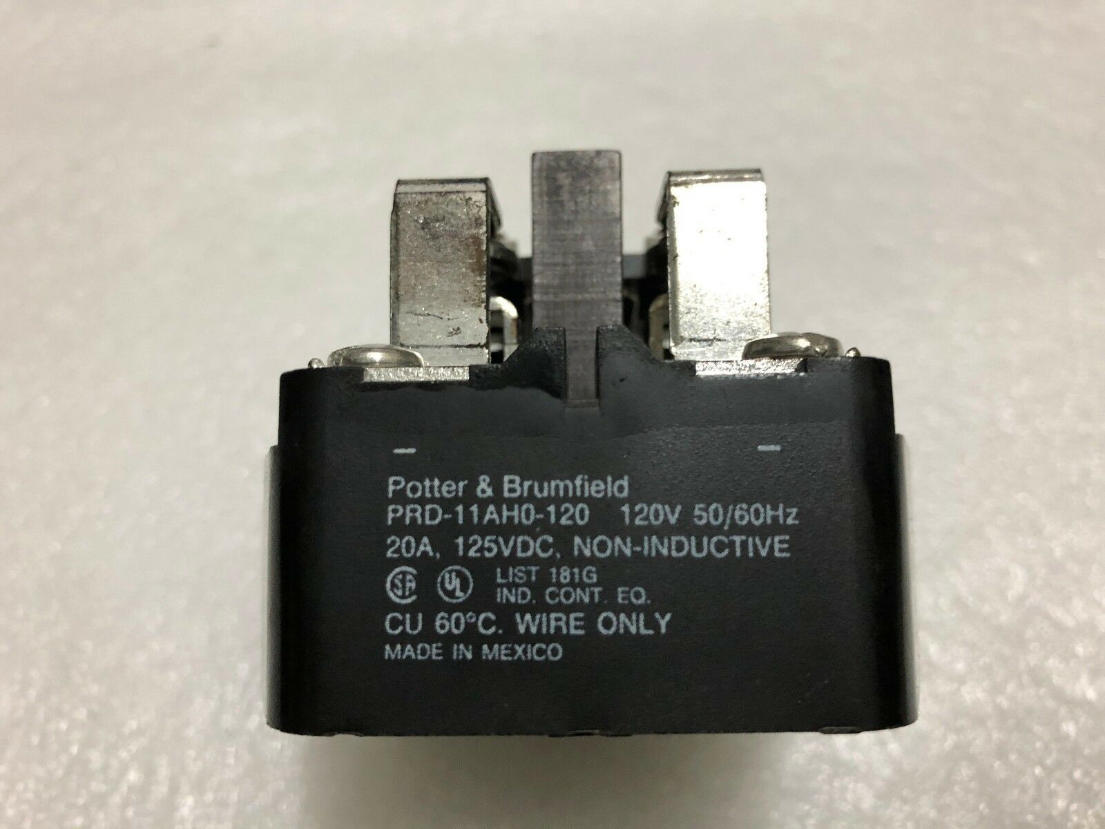 Potter & Brumfield PRD-11AH0-120 contactor 120V 50/60Hz - Industrial ...
