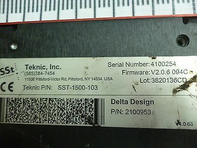 Teknic SST1500-103 Delta Design P/N: 2100953 servo drive - Industrial ...