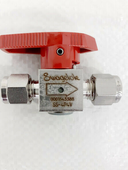 Swagelok Nupro SS-4P4V SS Quarter turn instrument PLUG VALVE 0001643388 ...