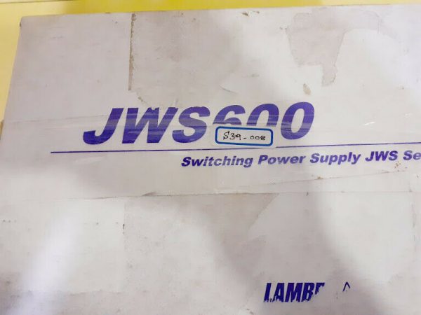 Lambda JWS600-24 Densei-Lambda industrial switching power supply JWS 600 NEW - Industrial SOL ...