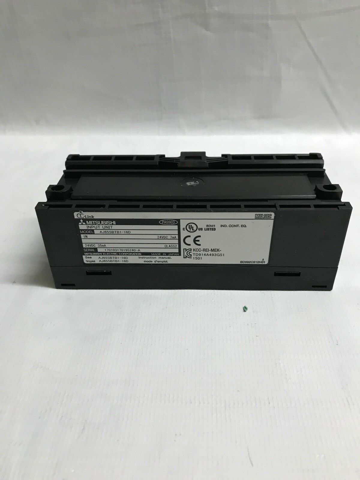 Mitsubishi AJ65SBTB1-16D Input unit AJ65SBTB116D - Industrial SOL Pte Ltd