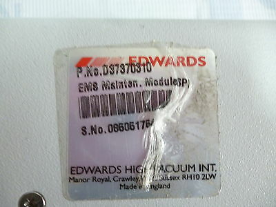 Edwards D37370310 EMS Maintenance Module SPI Edwards Vacuum ...