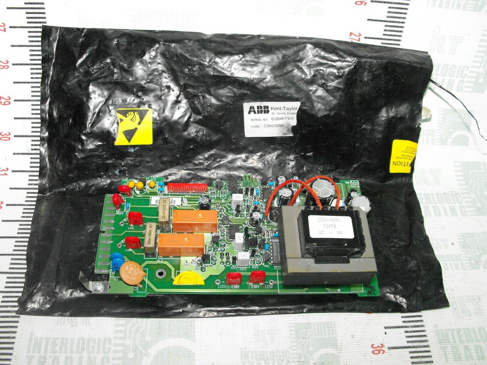 New ABB Kent Taylor C300/0295 Assy c300-0293/0290A iss 3 Power Supply ...