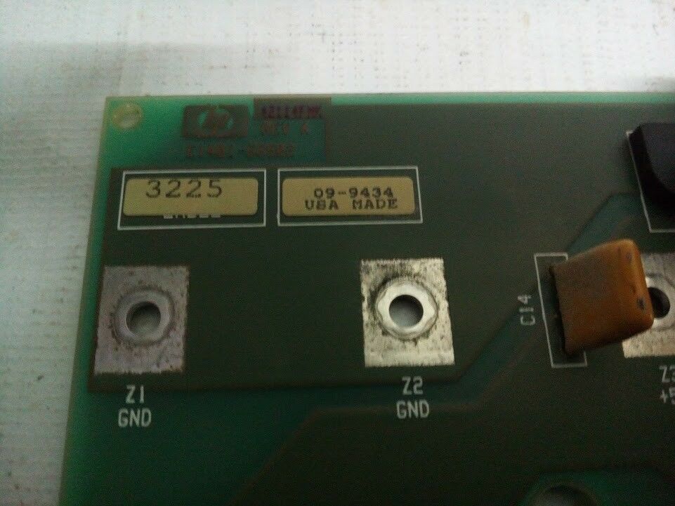 HP E1401-66502 Rev A 3225 09-9434 PCB Board HP E1401A High power ...
