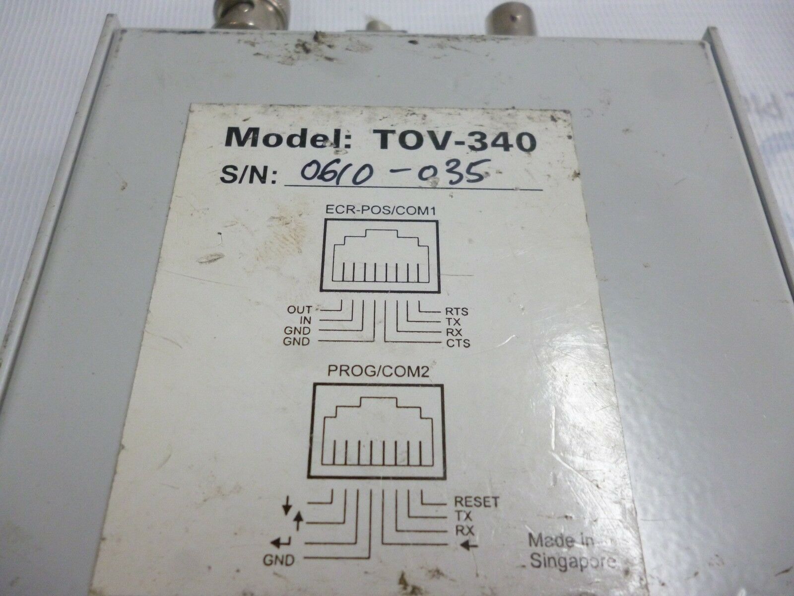 Vitez TOV-340 Text Inserte TOV340 - Industrial SOL Pte Ltd