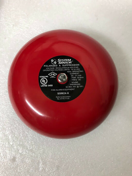 System Sensor SSM24-6 Signal Device New - Industrial SOL Pte Ltd