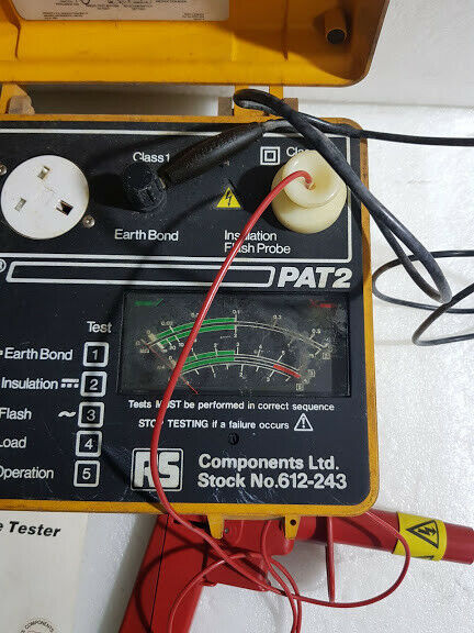 Megger PAT2 Portable Appliances Tester RS Components PAT-2 - Industrial ...