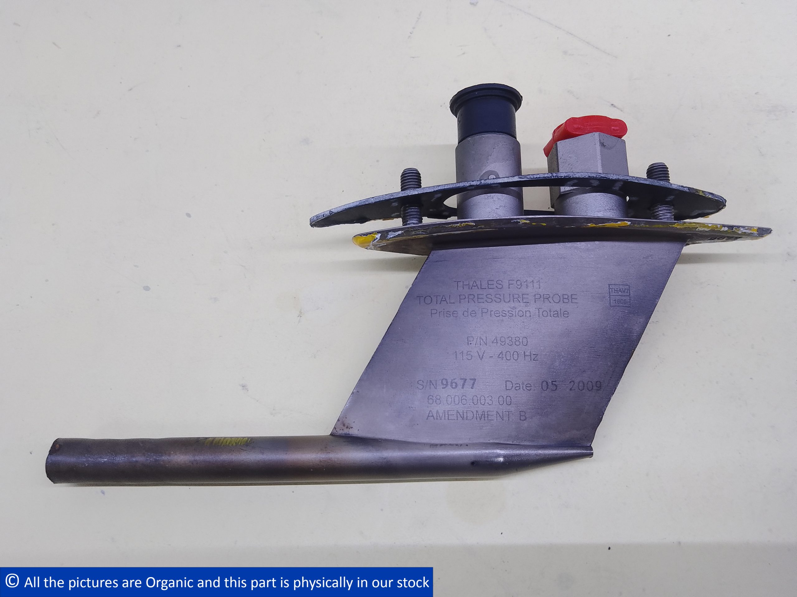 Thales F9111 Total Pressure Probe 49380 68.006.003.00 Avionics Store ...