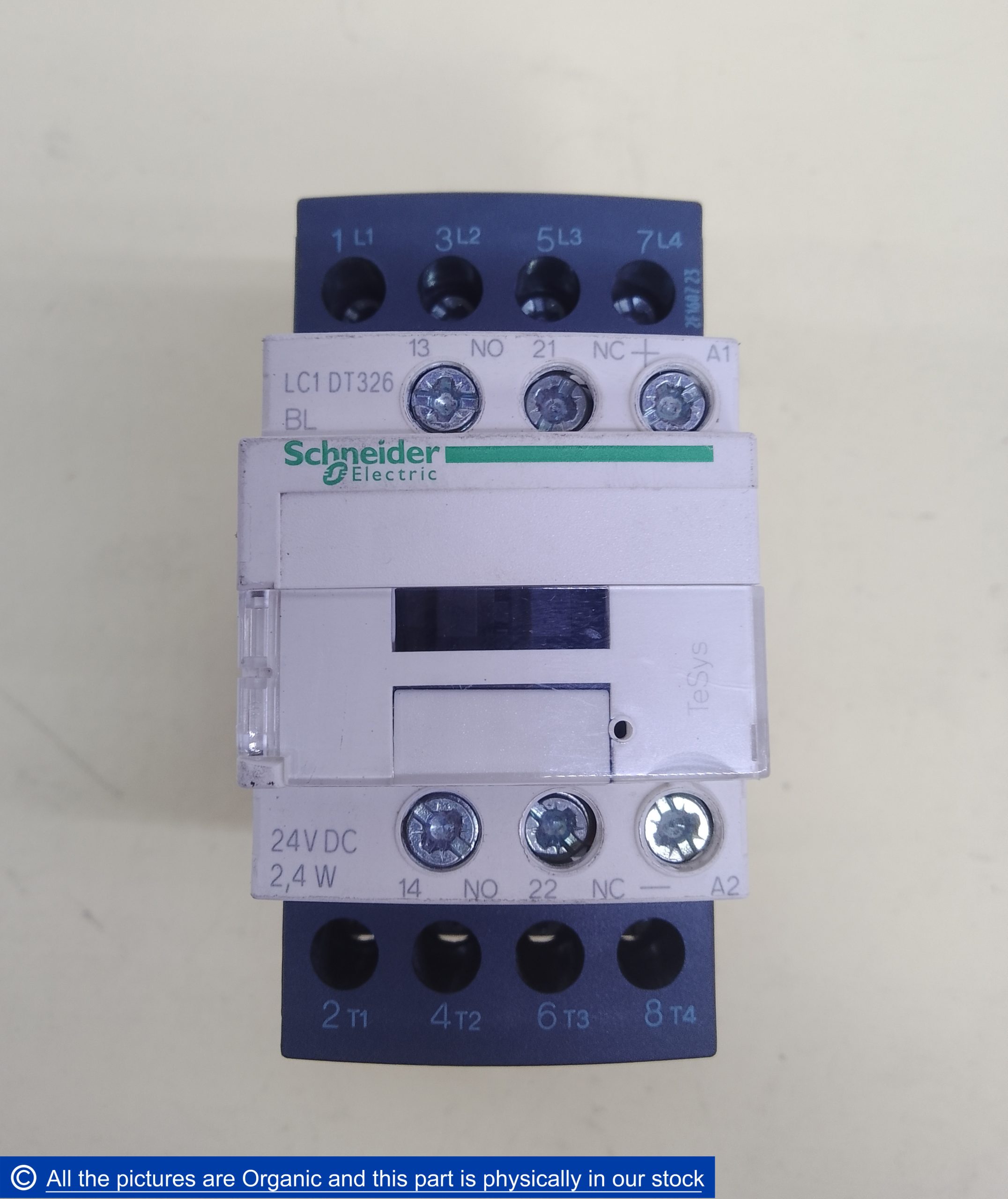 Schneider Electric LC1DT326BL TeSys D Contactor 24VDC LAD4TBDL ...