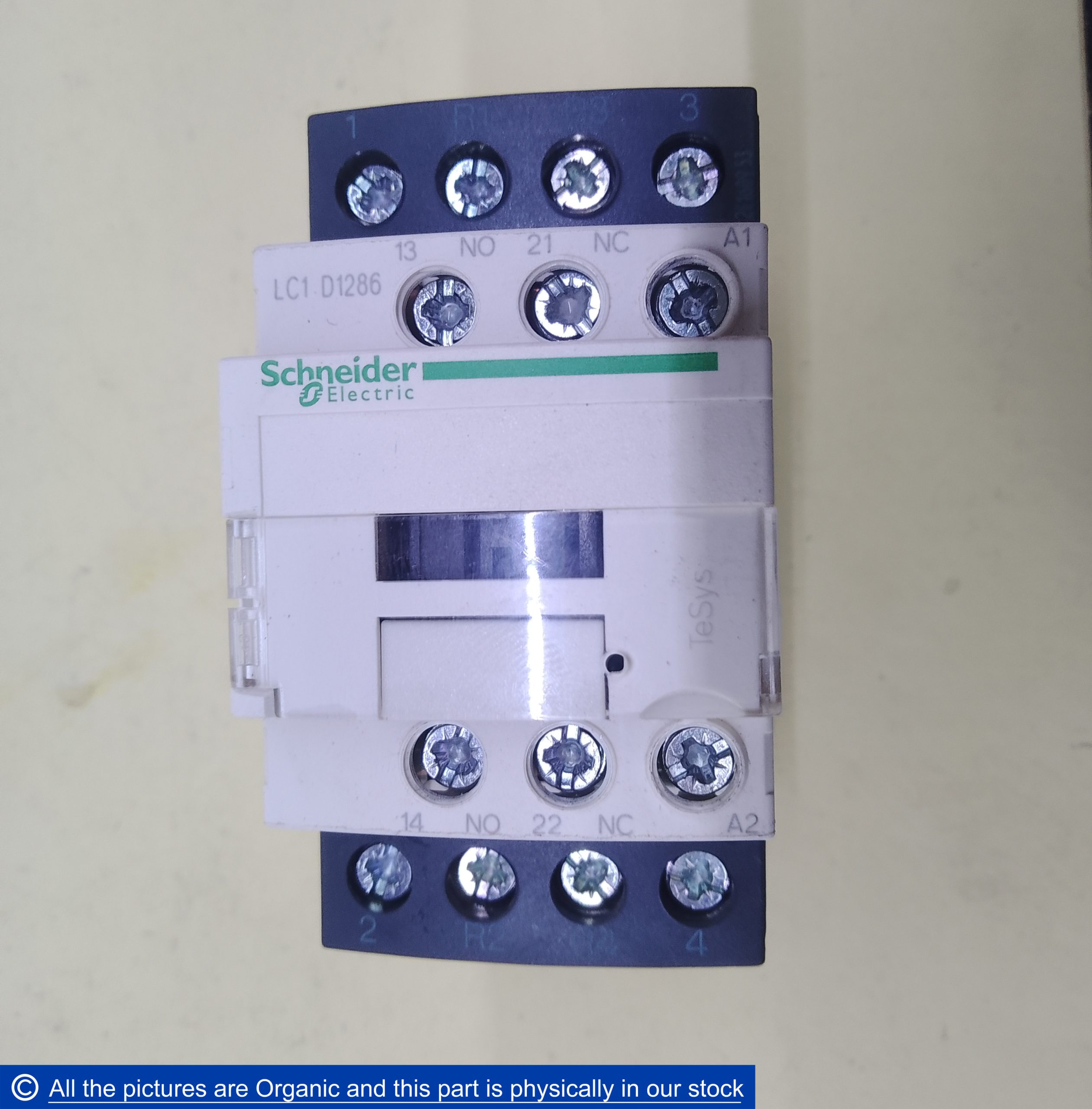 Schneider Electric LC1D1286 TeSys D Contactor 125VDC LC1 D1286 ...