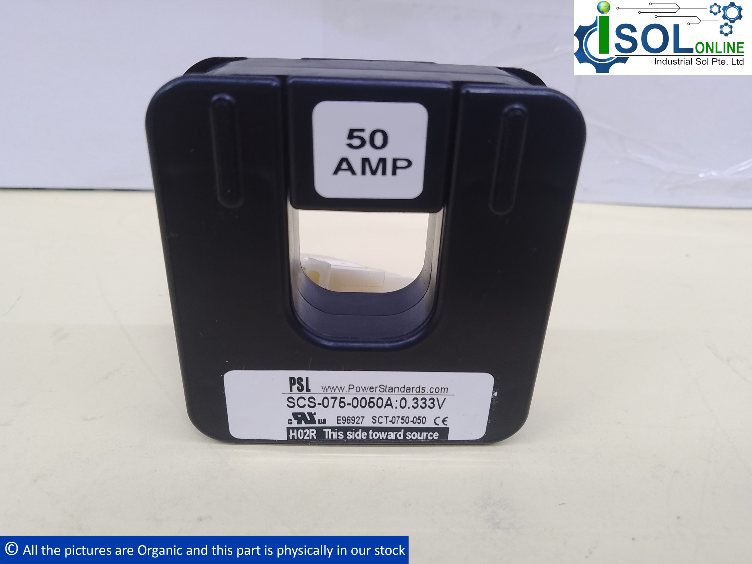 PSL SCS-075-0050A:0.333V 50 AMP Current Transformer SCS0750050A SCT ...