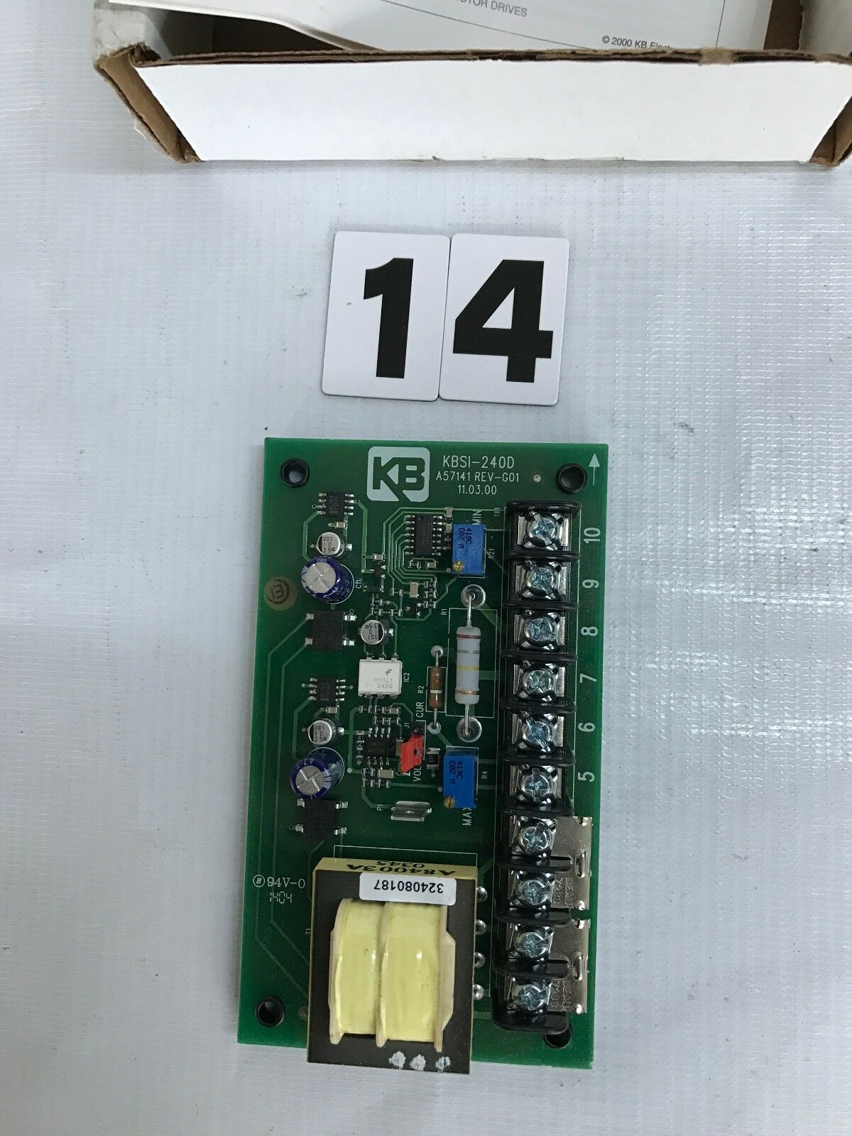 KB Electronics kbsi - 240D (9431B) de señal Aislador kbsi 240D P/N ...