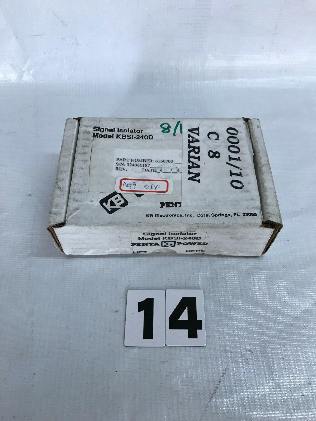 KB Electronics kbsi - 240D (9431B) de señal Aislador kbsi 240D P/N ...