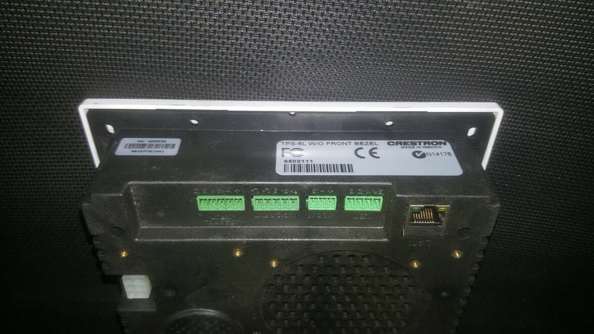 CRESTRON TPS-6L Wall Mount Touch Panel Front Bezel - Industrial SOL Pte Ltd
