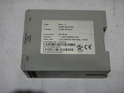 Iwaki Pumps EPP/A Pump Monitor 01-2520-40 Rev 2G 01-2520-40IW CTM010 ...