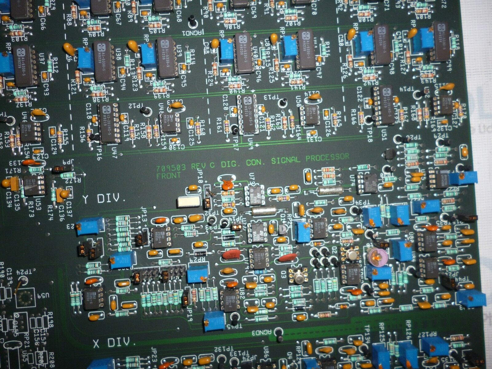 Philips 709503 Rev. C Dig. Con. Signal Processor BM 808255 E AW 709503 ...