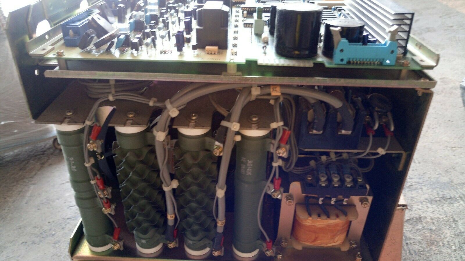 Fanuc AC Spindle Servo Unit A06B-6055-H215 CNC Works Okuma Corp. Japan ...