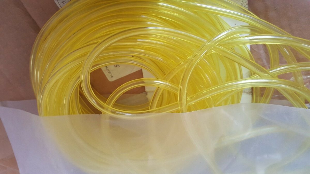 TBG PLSTC 1/4 OD .063 WALL Urethane trans YEL UOM Applied Materials ...