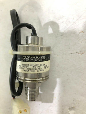 Precision Sensors Absolute Pressure Switch E36W-H41 60 PSIG 200 TORR ...