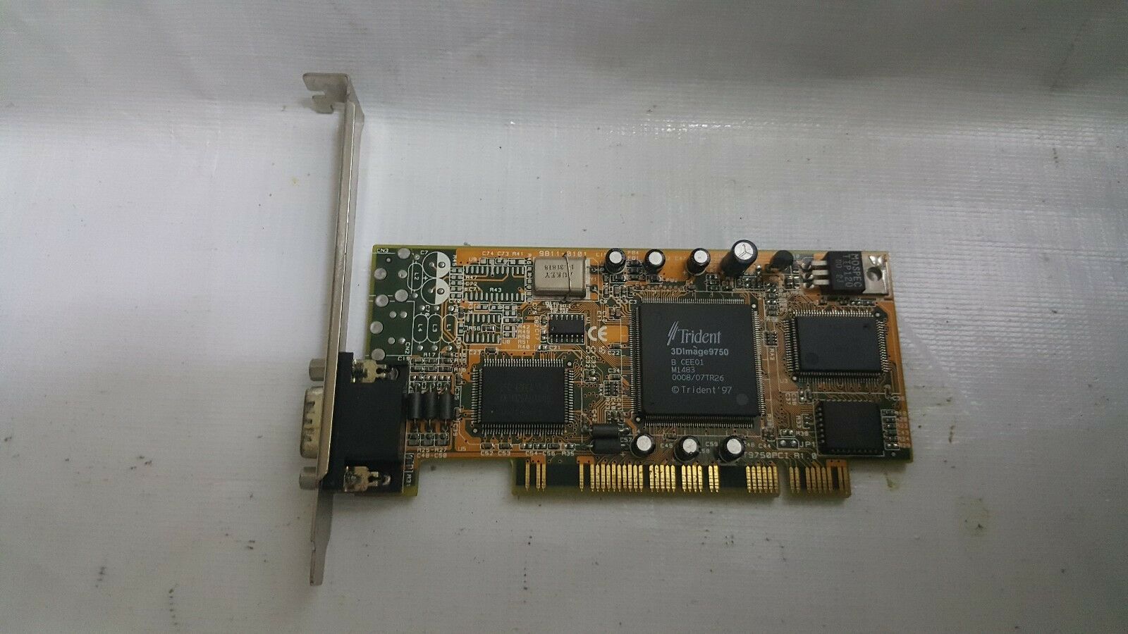 Trident 3dImaging 975 T9750 4mb PCI VGA Trident 975 for industrial pc ...