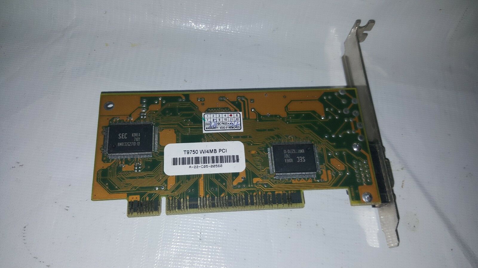 Trident 3dImaging 975 T9750 4mb PCI VGA Trident 975 for industrial pc ...