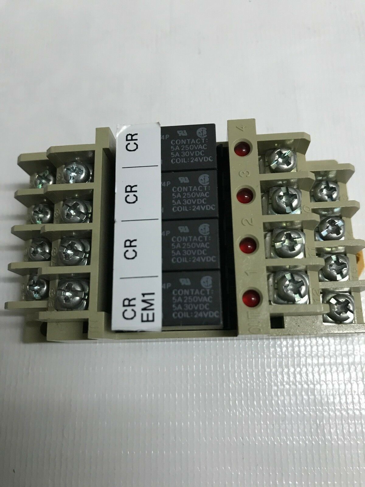 Omron G6B-47BND Coil 24VDC Terminal Relay Block G6B47BND - Industrial ...