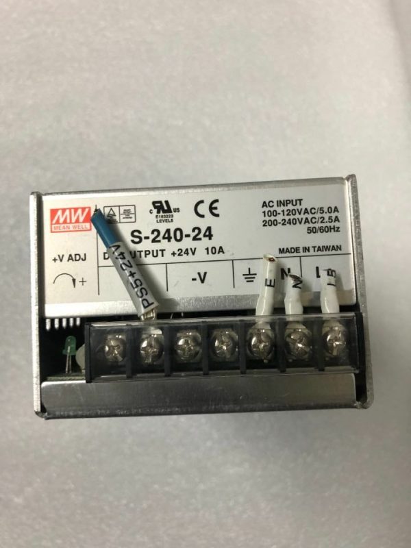 Mean Well S-240-24 24V 10A Single output Switching Power supply unit ...