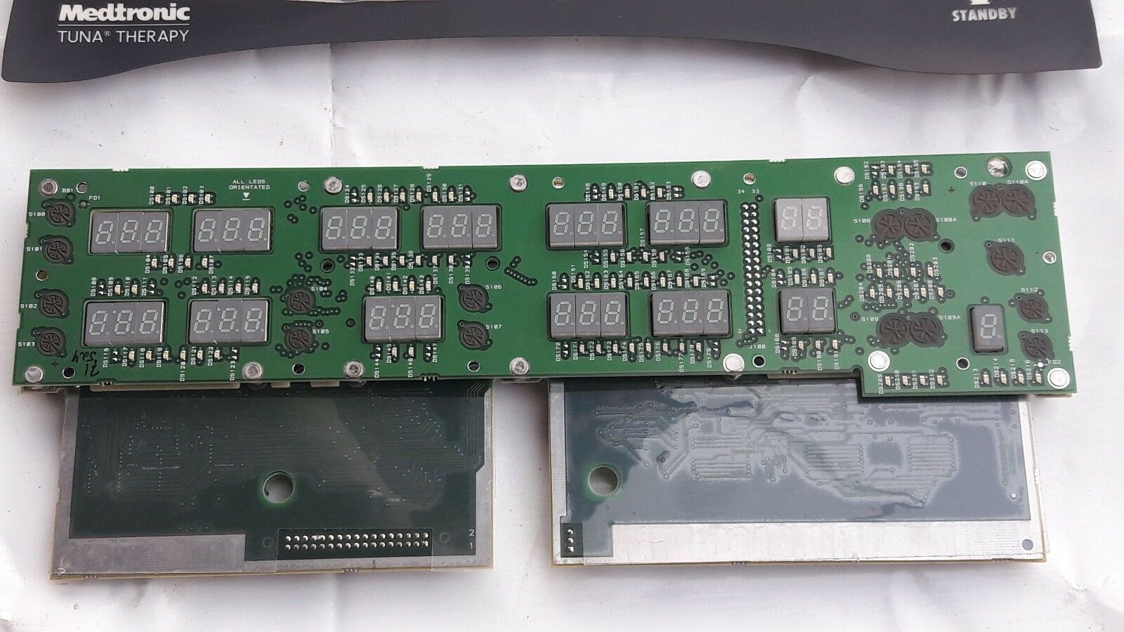 Medtronic Tuna therapy 7900 rf display panel keypad 9372-00505-001/A