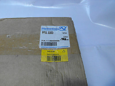 New Pfannenberg PFA 3000 P/N 11135002000 Fan Filter in BOX - Industrial ...