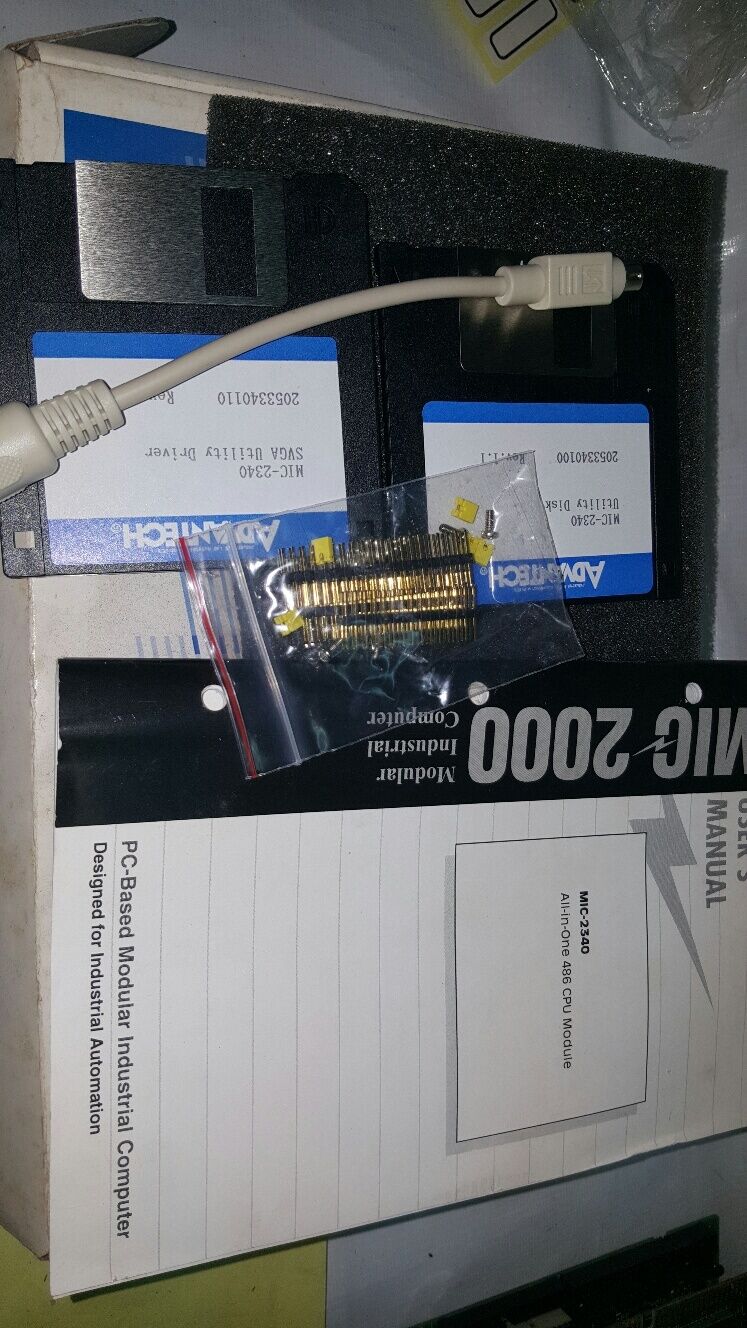 MIC-2340 A1 Bios Rev 1.1 Advantech industrial single board computer MIC ...