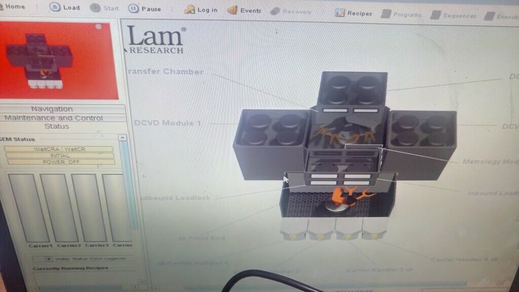 Lam research Nexus Metrology dataserver 853-189925-441 Rev. B Etch, CVD ...
