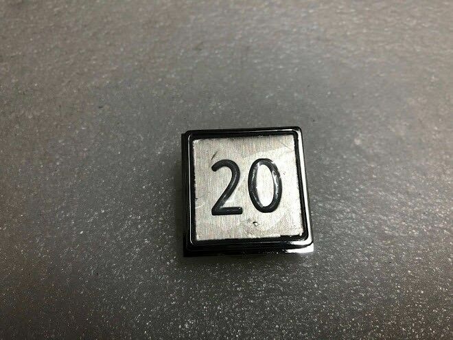 New Kone 922953H02(G01-G06) AUSBUT Square elevator Button 20 ...