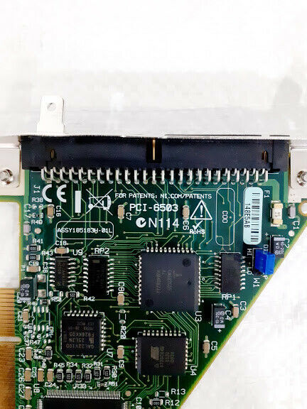 National Instruments PCI-6503 Digital I/O Card Assy 185183H-01L ...